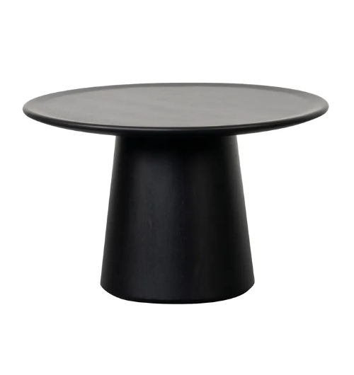 Trend Collection Daytona Sofabord Svart Ø66 x H38 cm - glassoginterior.no
