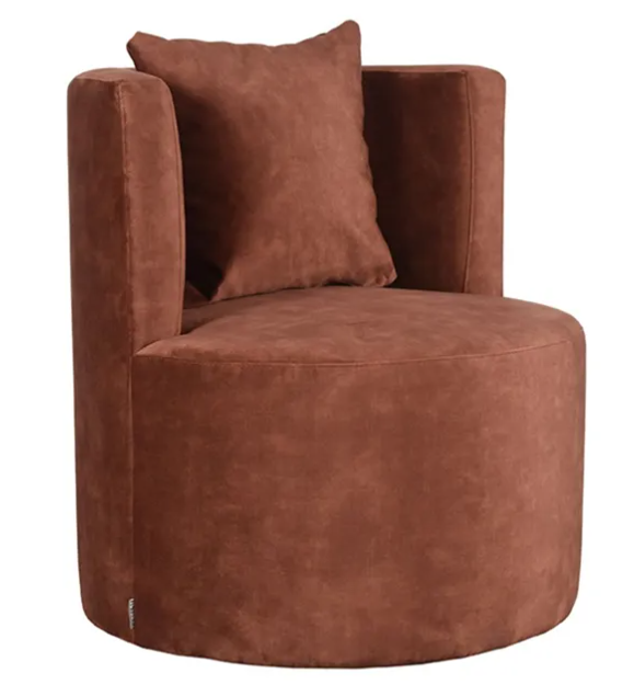 Trend Collection See Mee! Lounge Chair Small Rust - glassoginterior.no