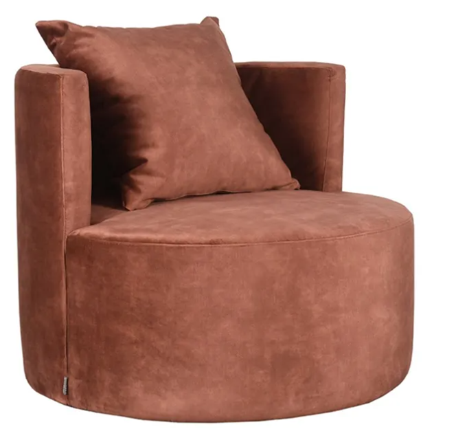 Trend Collection See Mee! Lounge Chair Large Rust - glassoginterior.no